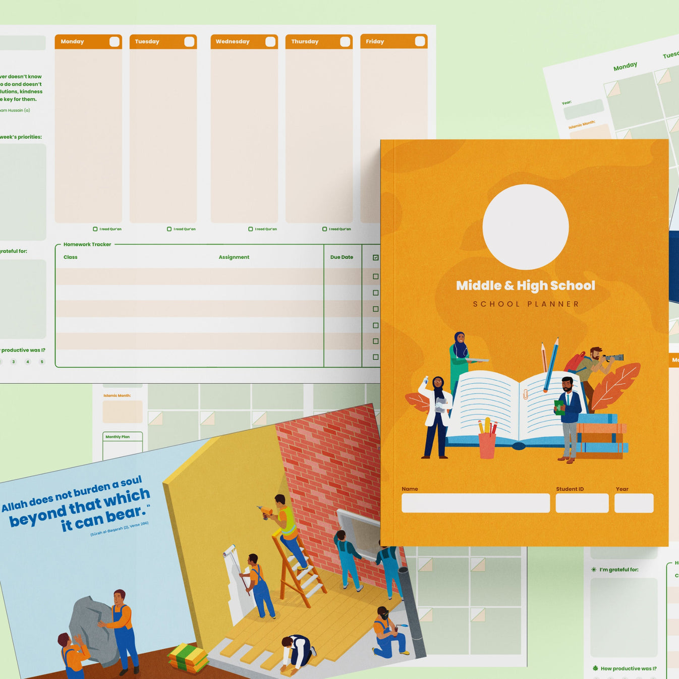 Middle & High School Planner – Al-Kisa Foundation